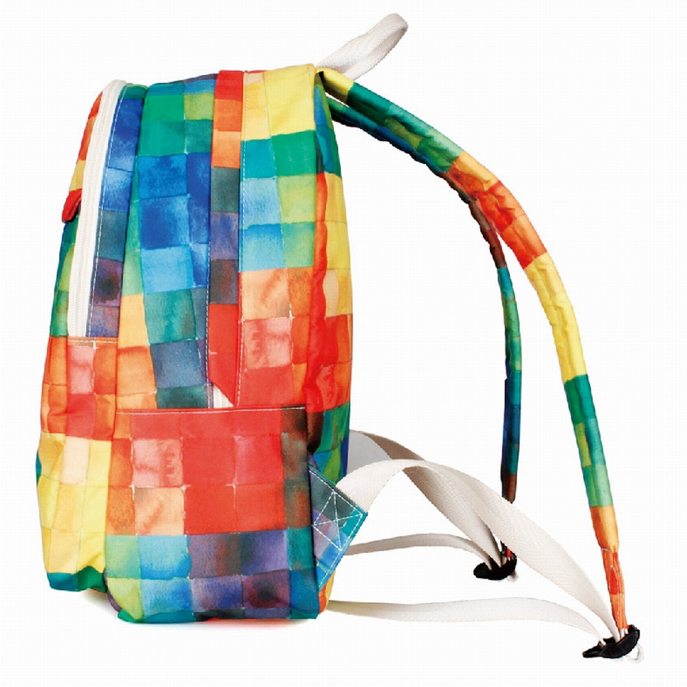 Colorful Grids Backpack/laptop Bag on Luulla