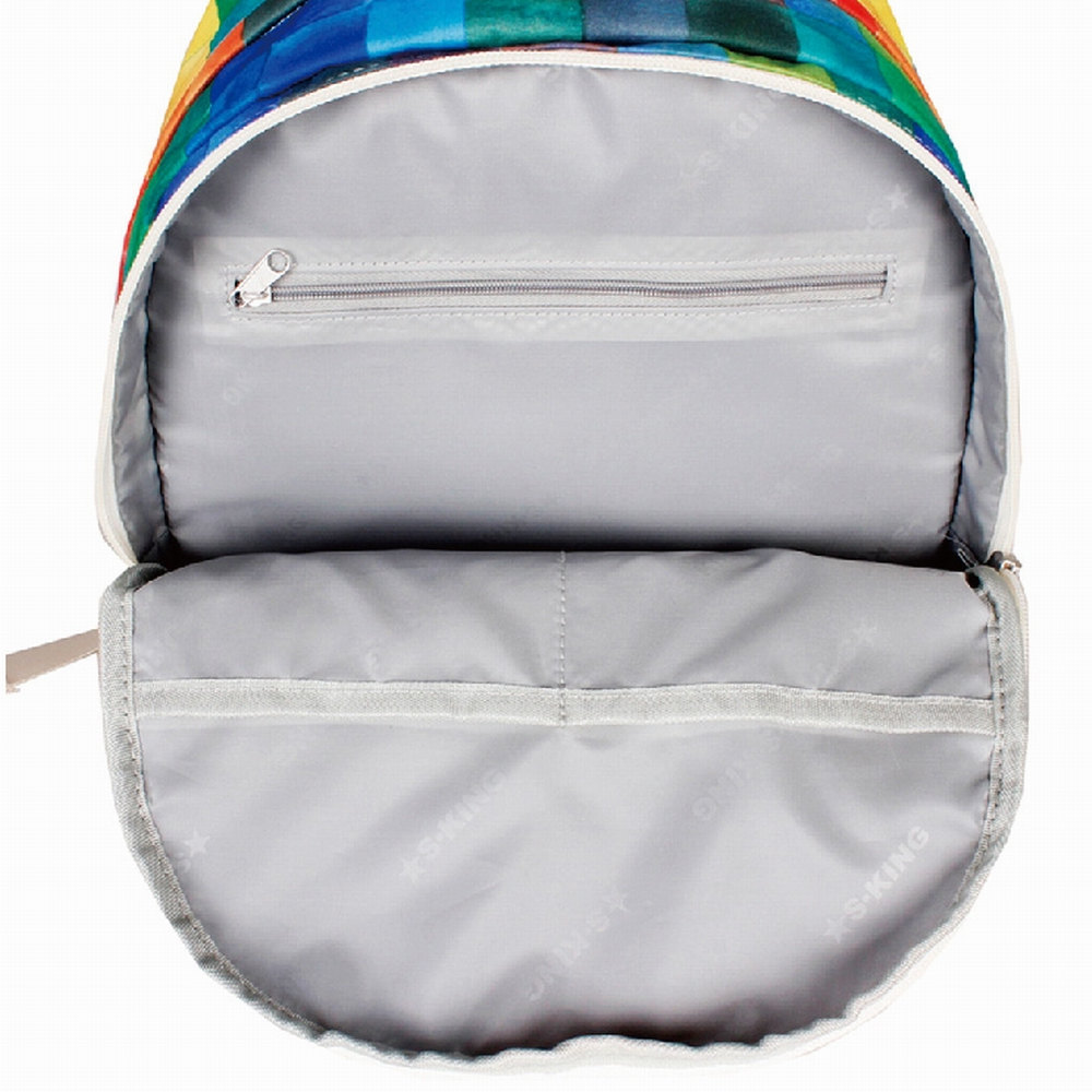 Colorful Grids Backpack/laptop Bag on Luulla
